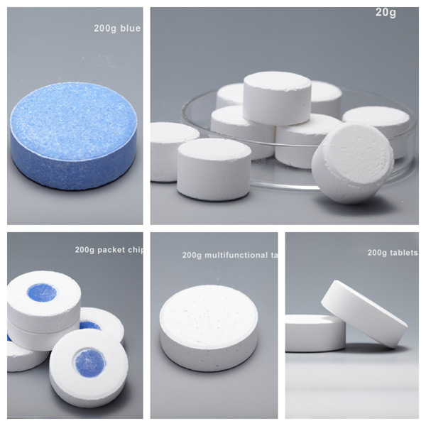 China Trichloroisocyanuric Acid (TCCA) Disinfectant Tablets ...